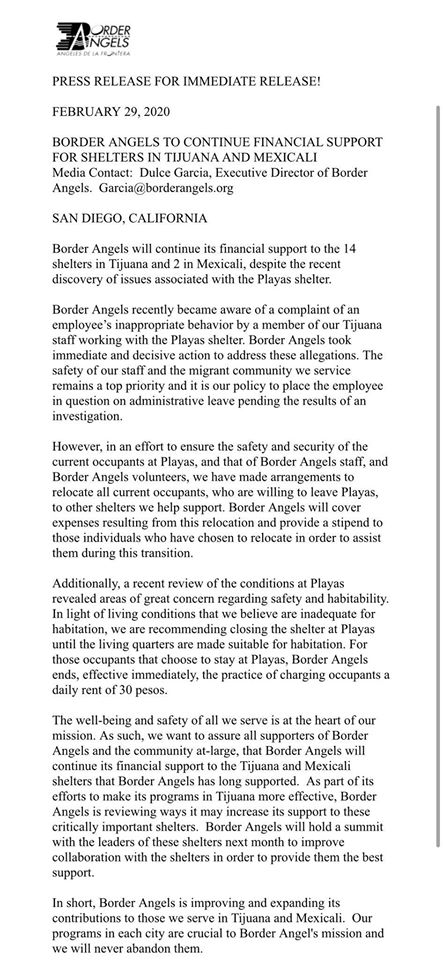 Founder Denounces 'Border Angels' For Not Protecting Illegal Immigrants ...